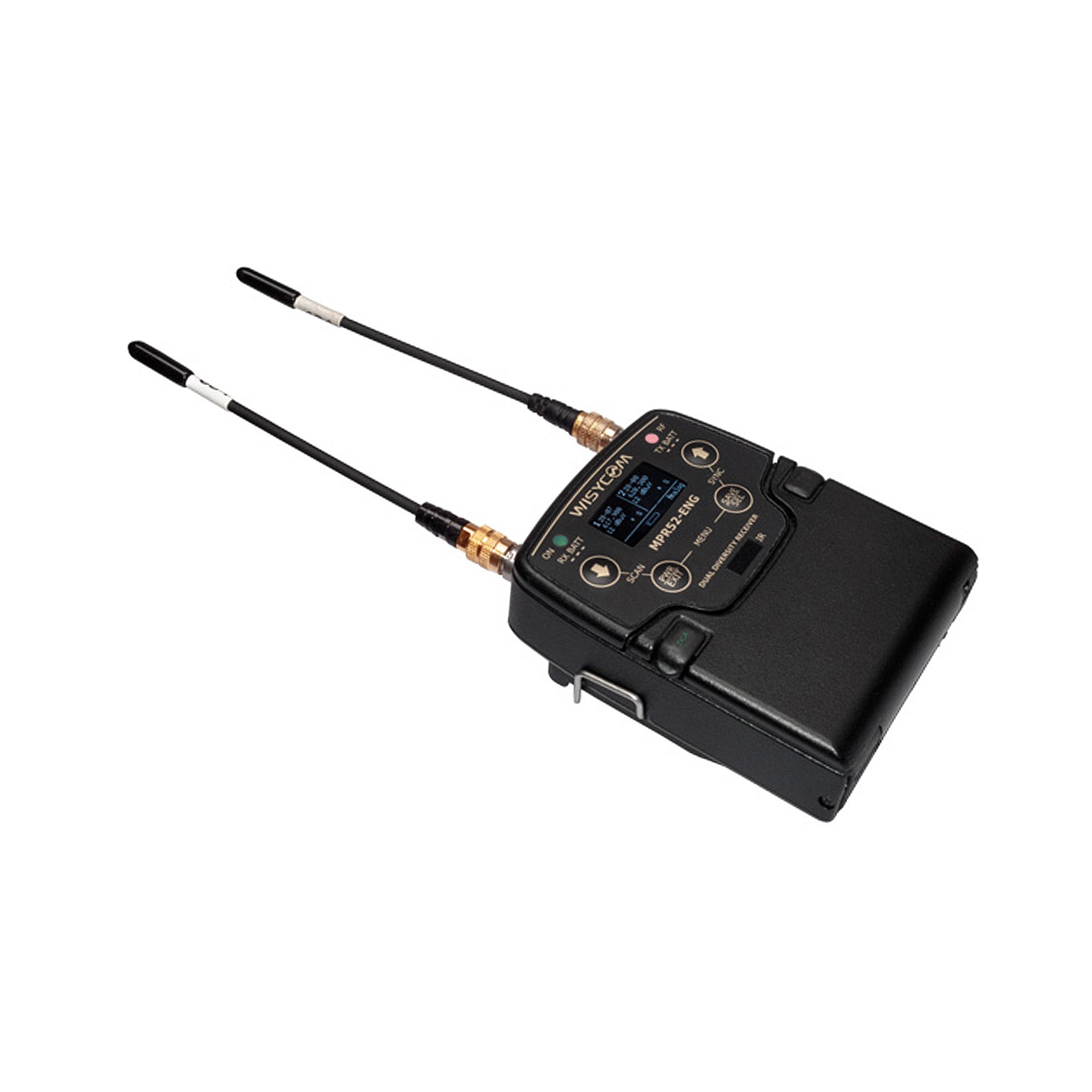 Wisycom MPR52-ENG Two-Channel Ultra-Wideband Receiver