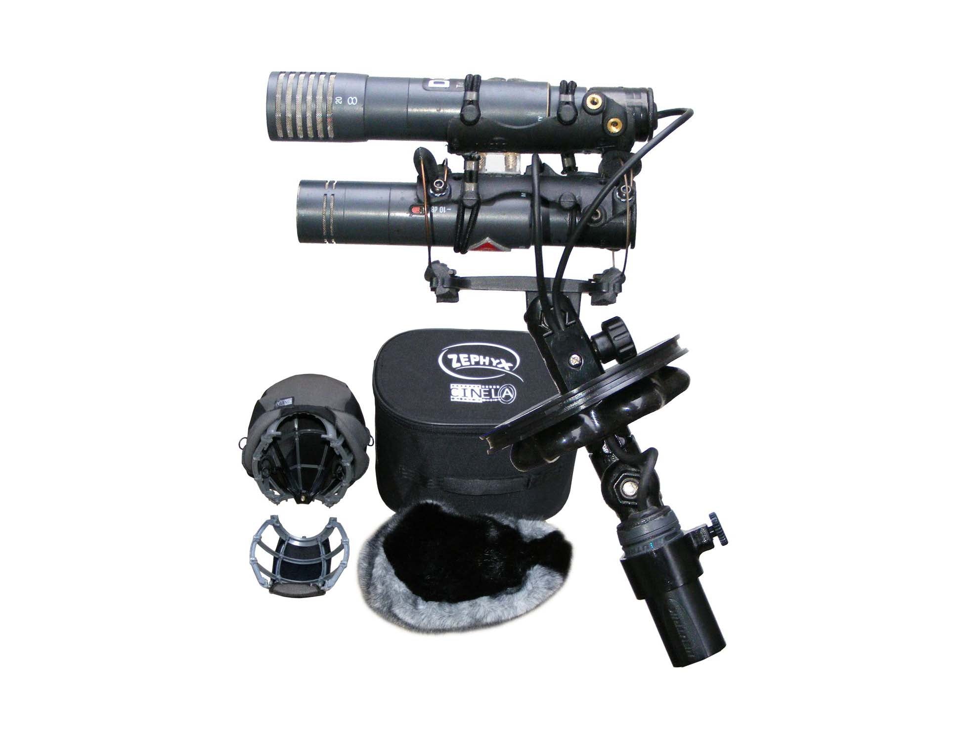 Cinela Zephyx Z-KM-MS Windshield System for for Neumann KM120 + KM1xx